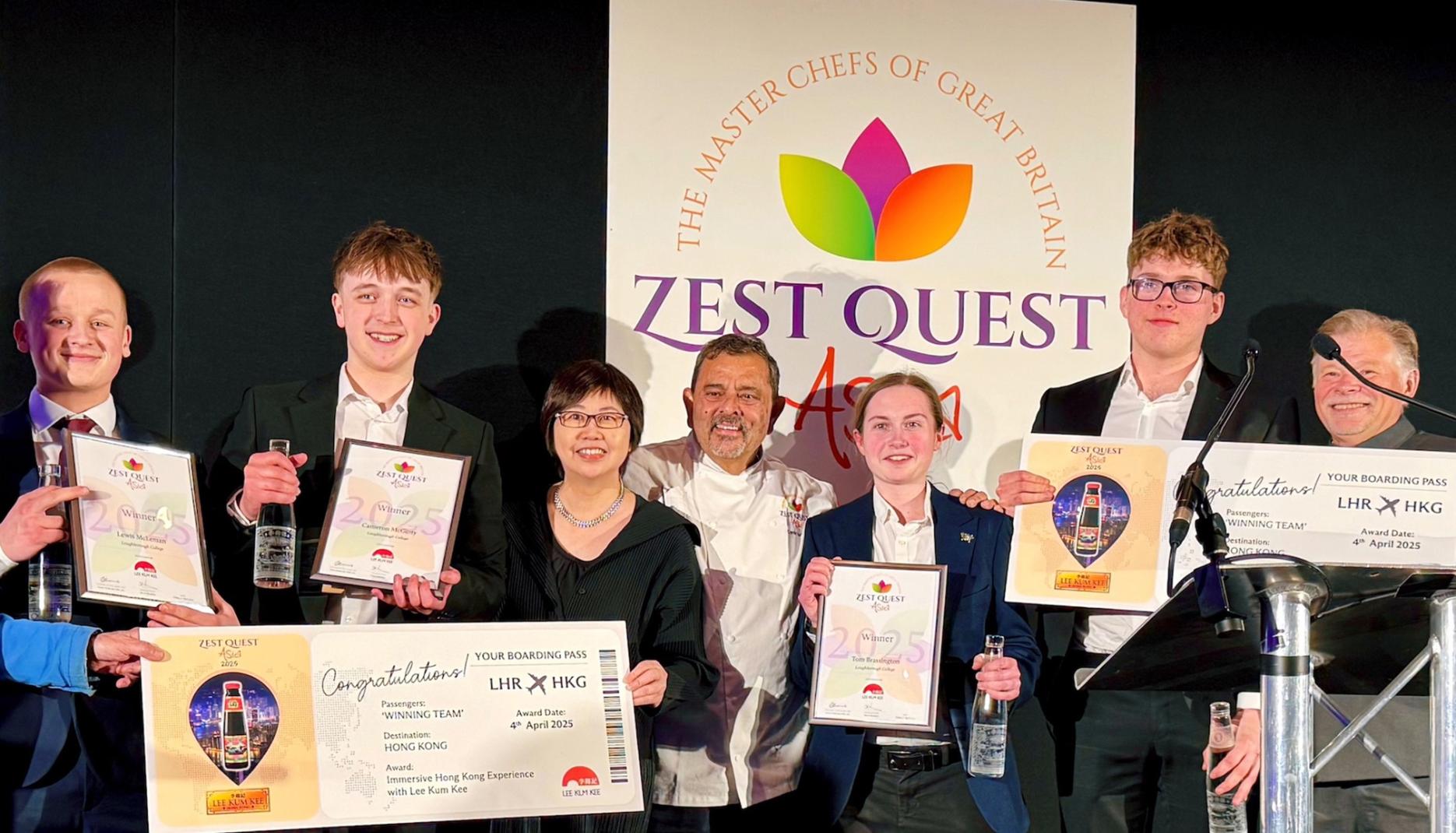 Zest Quest Asia names Loughborough College as competition winners | Craft Guild of Chefs